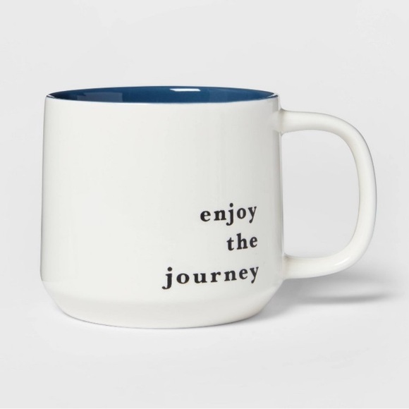 Threshold | Dining | Threshold White And Blue Dining Mug | Poshmark